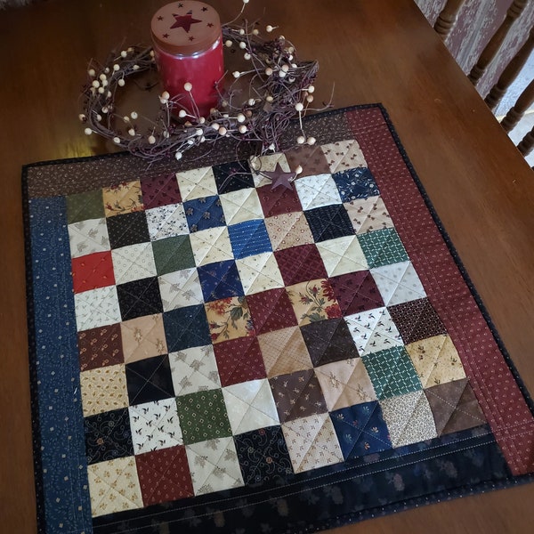 Quilted Table Topper - Etsy