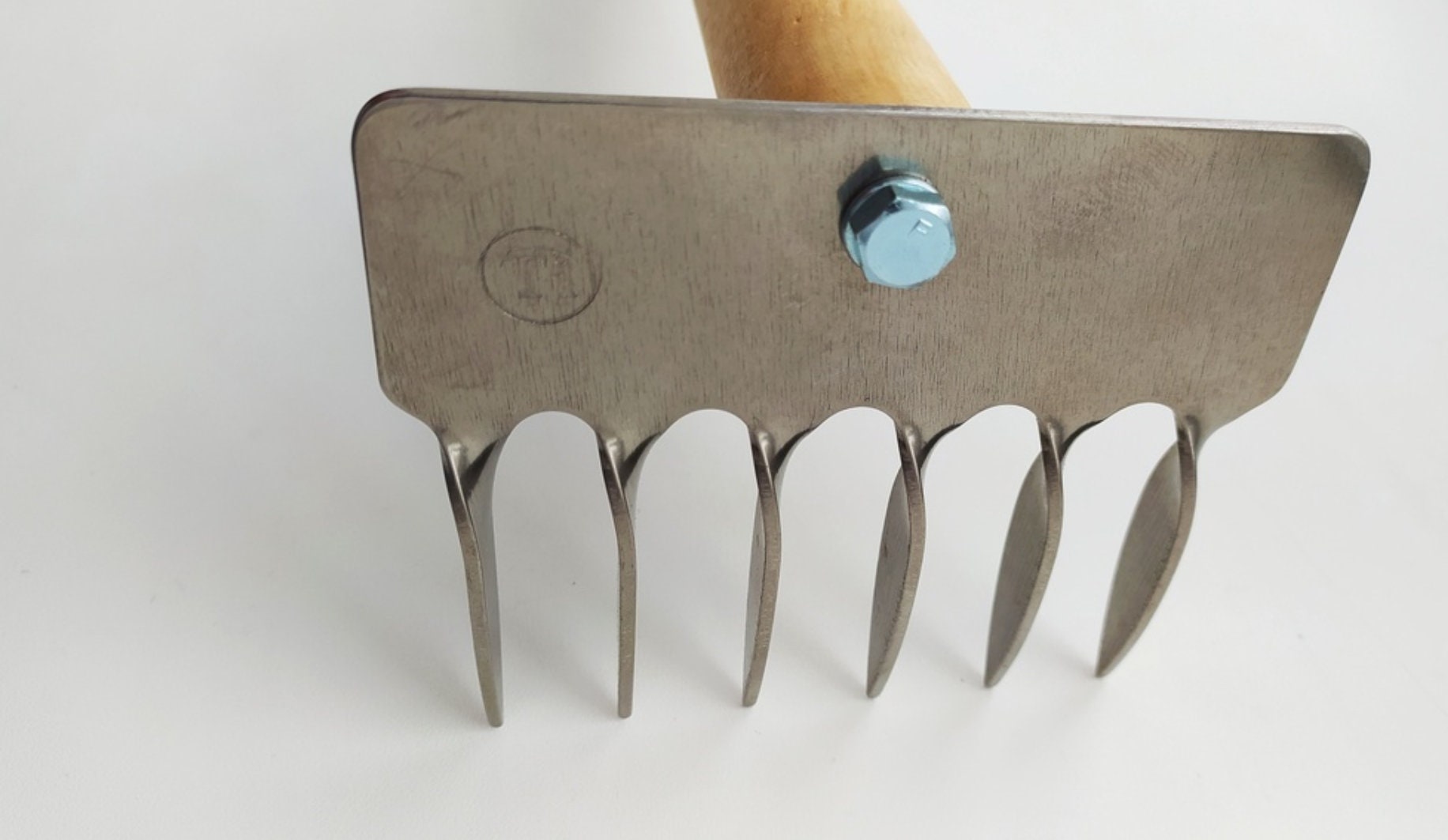 Titanium Small Rake Gardening Tool Hand Cultivator 4-6 Teeth NEW - Etsy