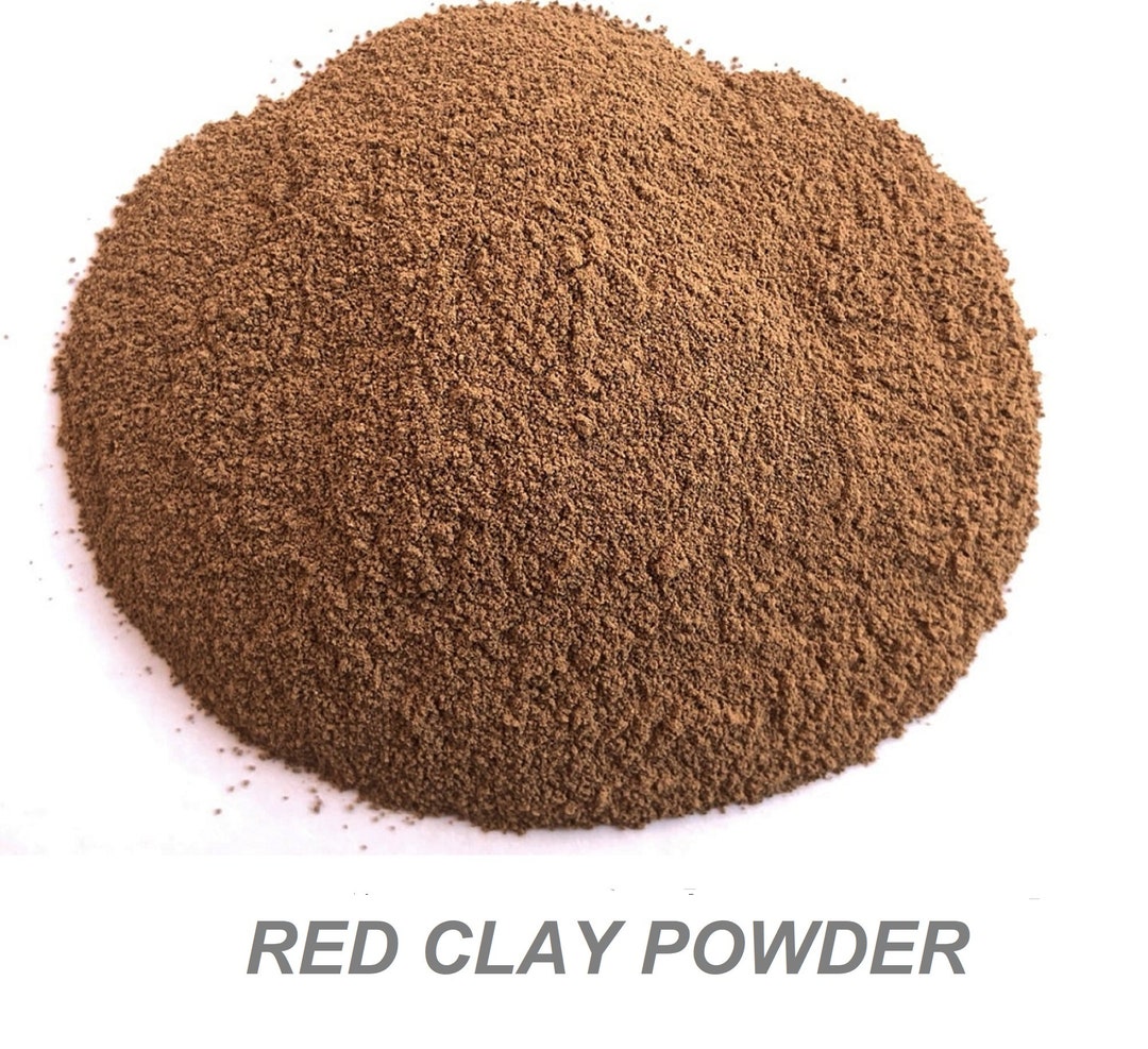 RED Clay Powder From 100 Gram to 950 Gr 100% Pure Natural Any - Etsy