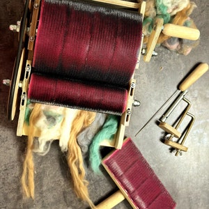 Hand Drum Carder Carding Wool Fiber Wooden Machine NEW - Etsy Canada
