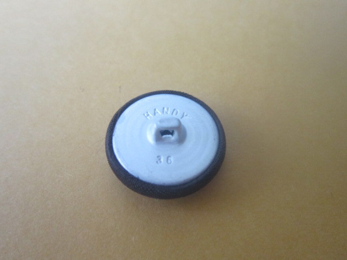 0.94 Brown Covered Buttons Pack of 8 Shank Fabric | Etsy