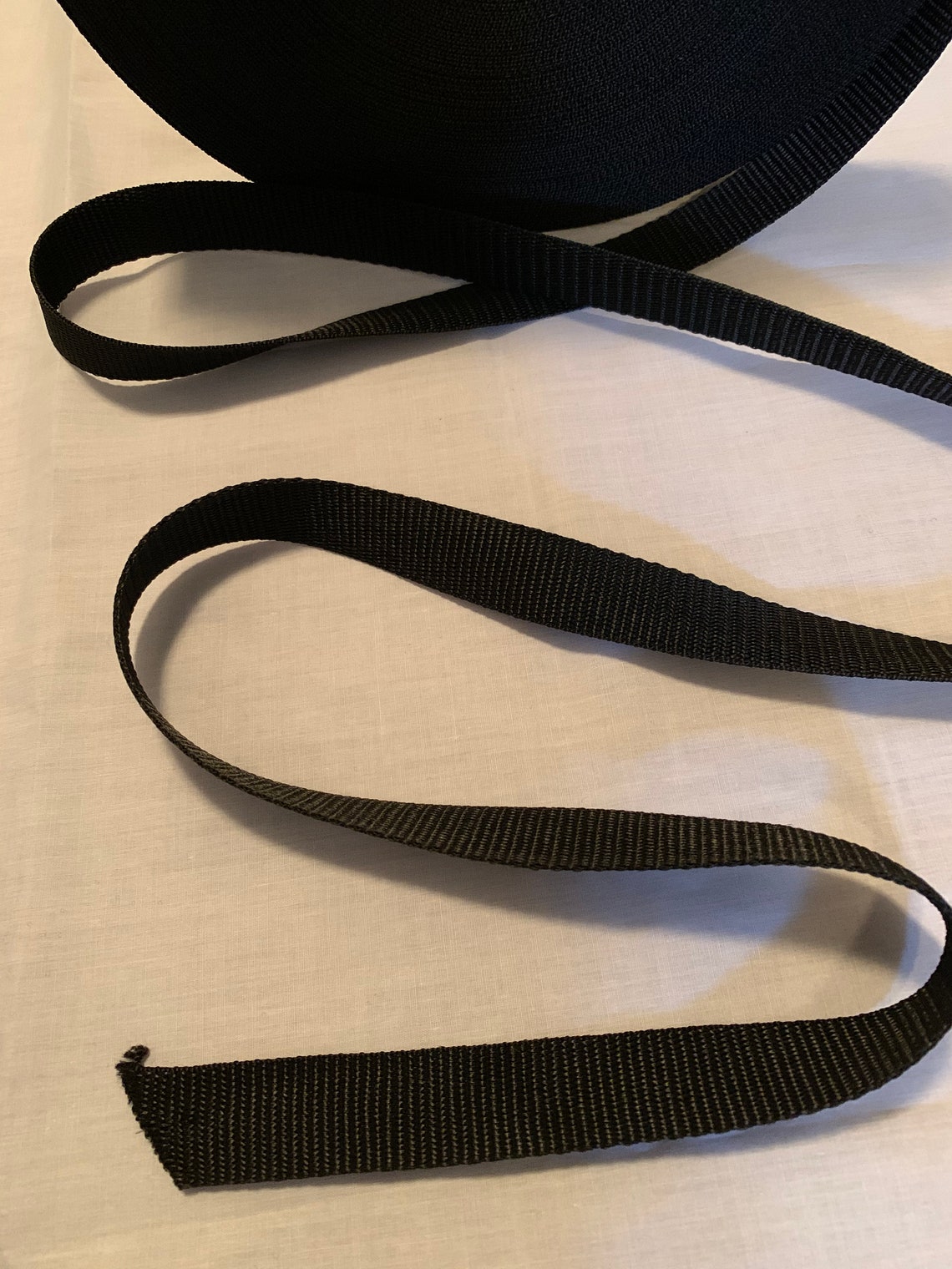 5 Yards Black Polyester Webbing Twill Tape Sewing Tape Trim - Etsy