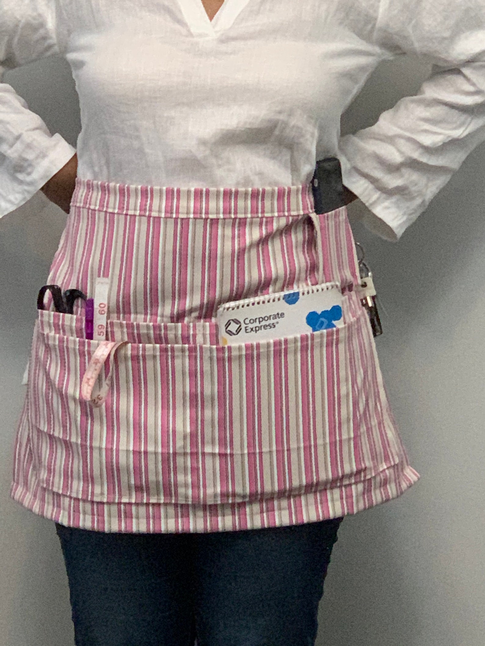 Waist Apron Pattern PDF Sewing Pattern 7 Pockets Utility Apron | Etsy