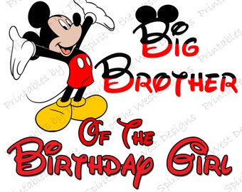 Mickey Mouse Brother | Etsy