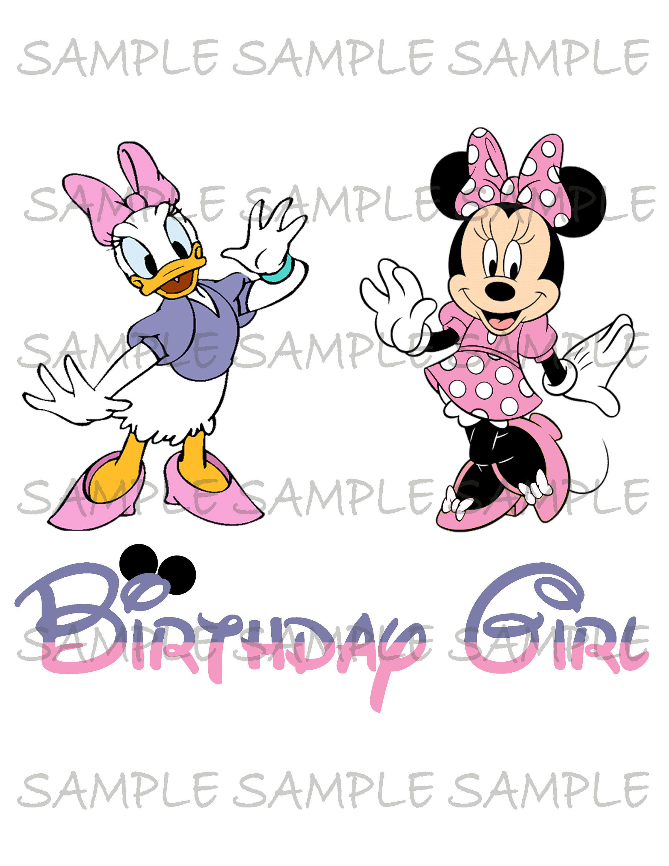 Daisy Duck And Minnie Mouse Party