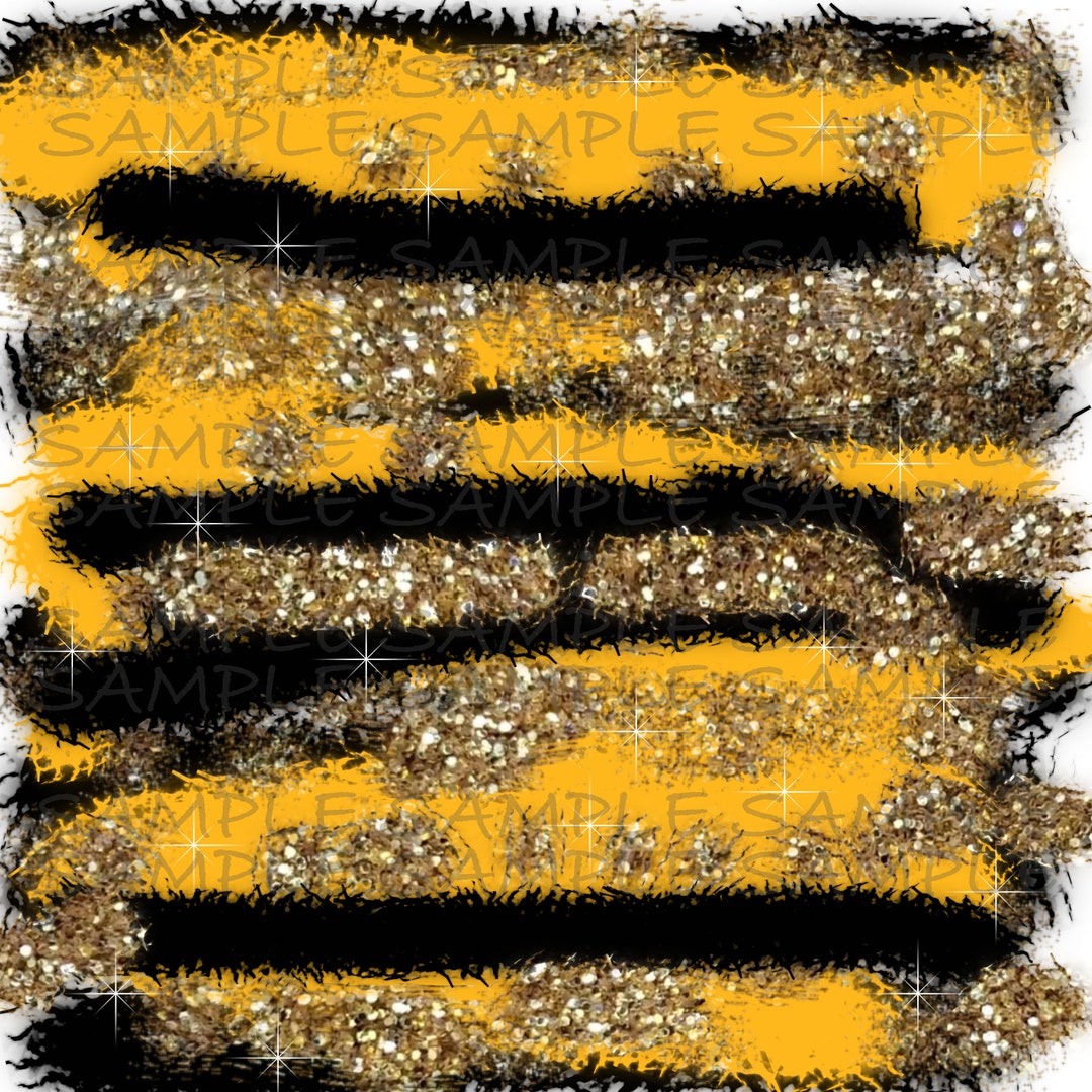 Black Gold Yellow Sublimation Background Fan Gear Team Colors ...