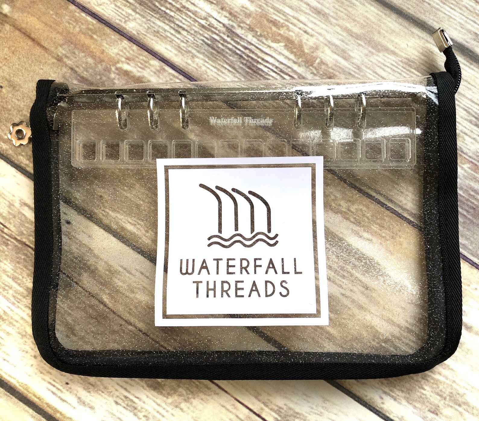 NEW!!!*** MINI Thread & Floss Organizer, A5 Zippered Binder Thread ...