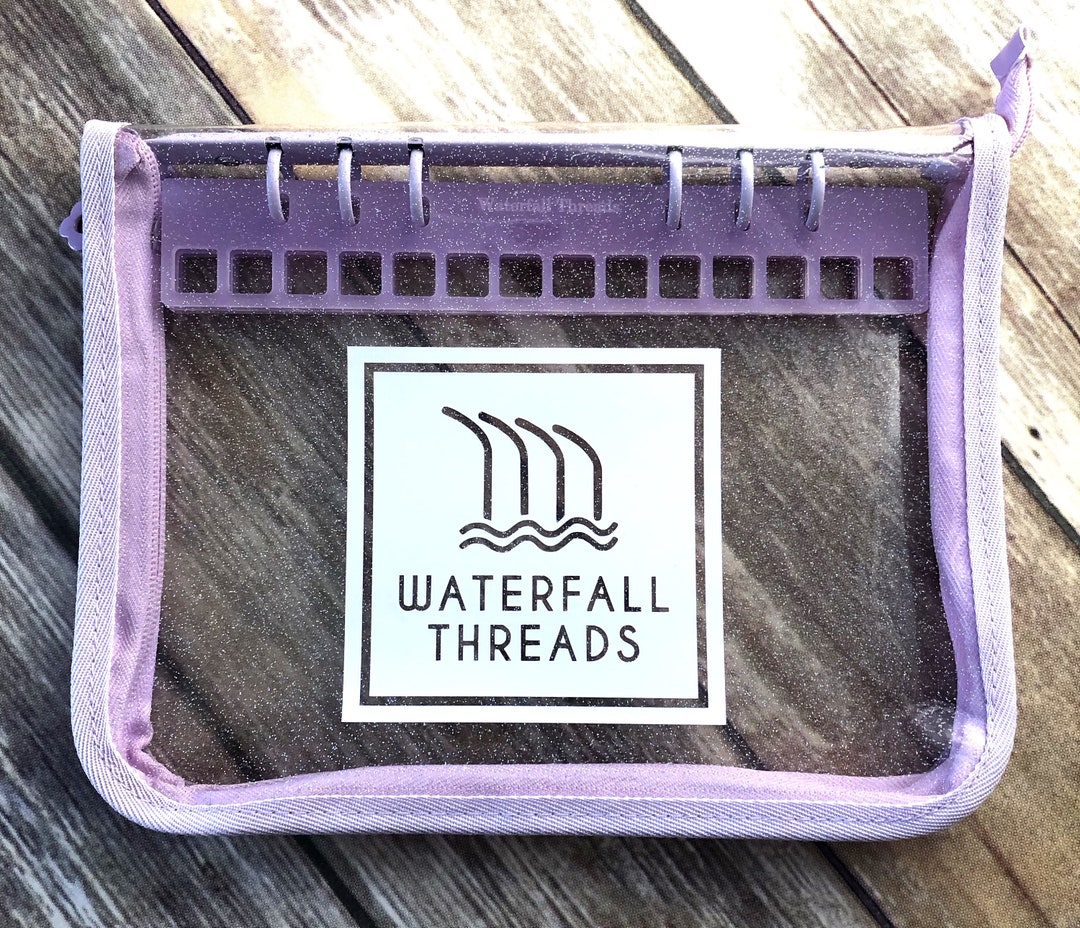 NEW!!!*** MINI Thread & Floss Organizer, A5 Zippered Binder Thread ...