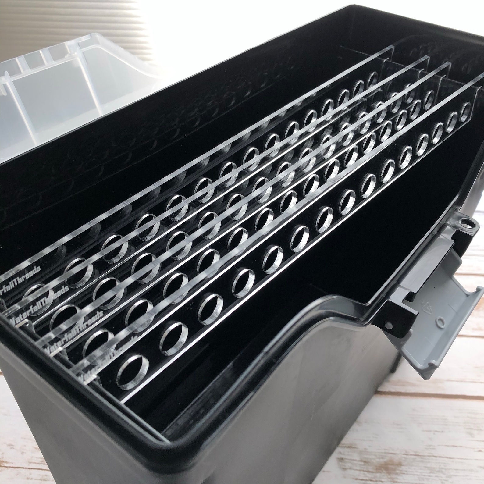 15 HOLE Hanging File Thread Organizer for DMC Embroidery and - Etsy ...