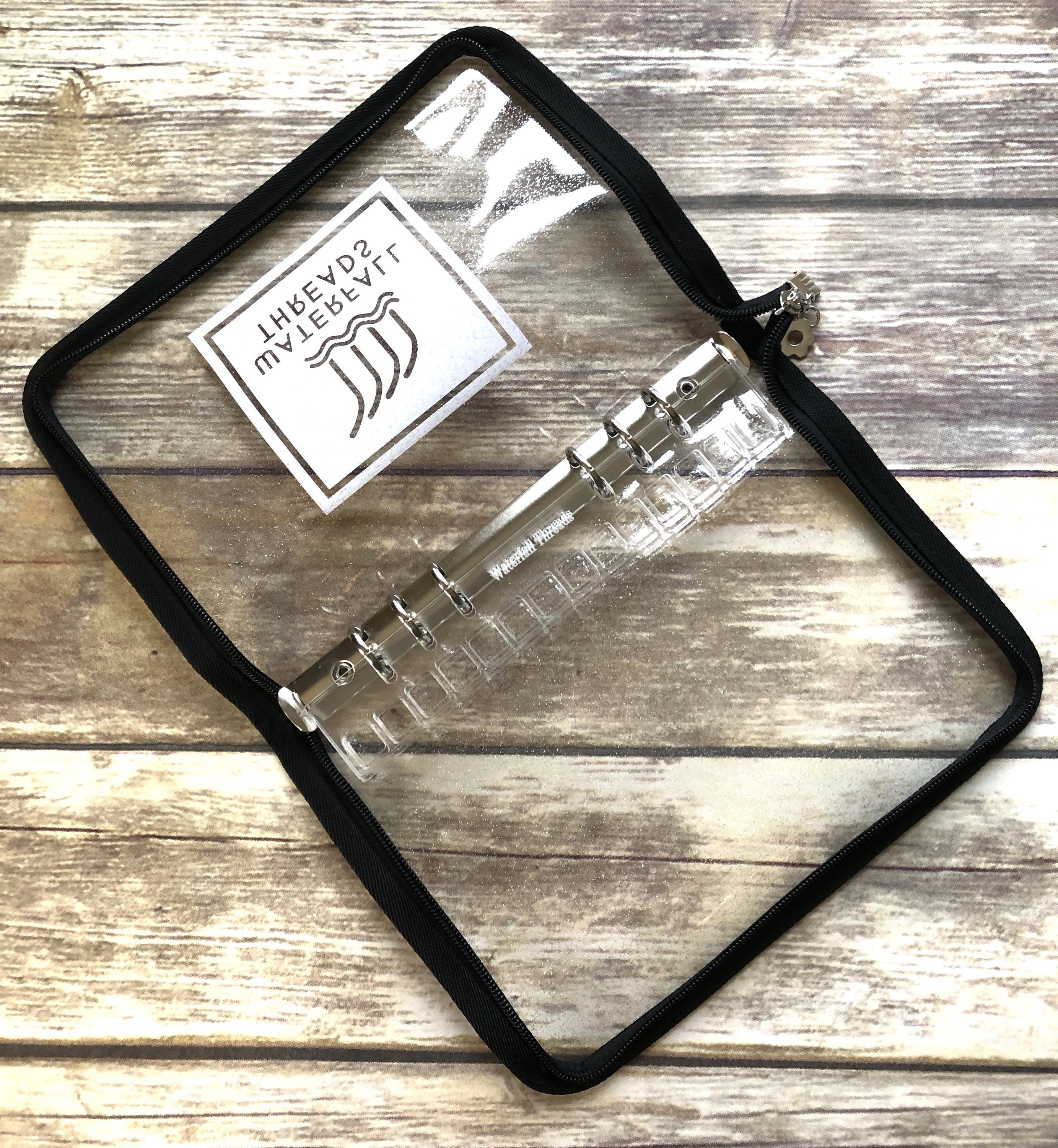 NEW!!!*** MINI Thread & Floss Organizer, A5 Zippered Binder Thread ...