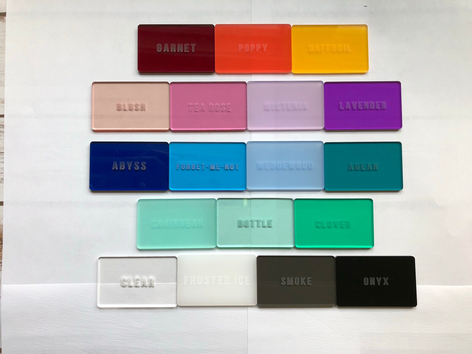 20 HOLE Hanging File Thread Organizer 1/8 Thick - Etsy