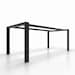 Table Legs, With Double Connecting Bar, Trapeizodal Shape TRIN2B8040 - Etsy