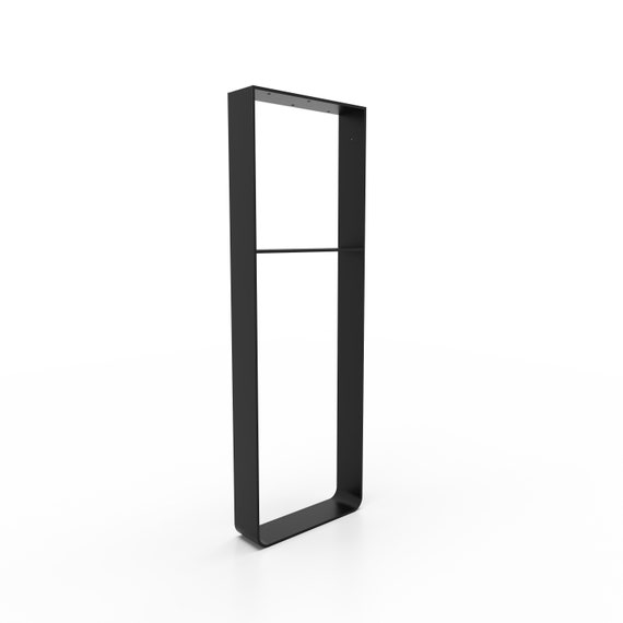 Pied pour console en métal en forme de U Pied unique Con806 - Etsy France