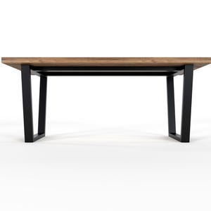 Table Legs, With Double Connecting Bar, Trapeizodal Shape TRIN2B8040 - Etsy