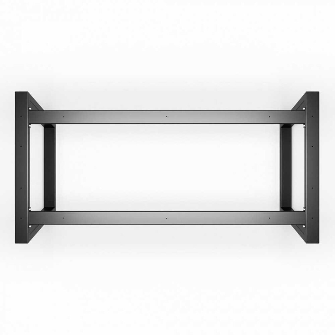 Table Legs, With Double Connecting Bar, Trapeizodal Shape TRIN2B8040 - Etsy