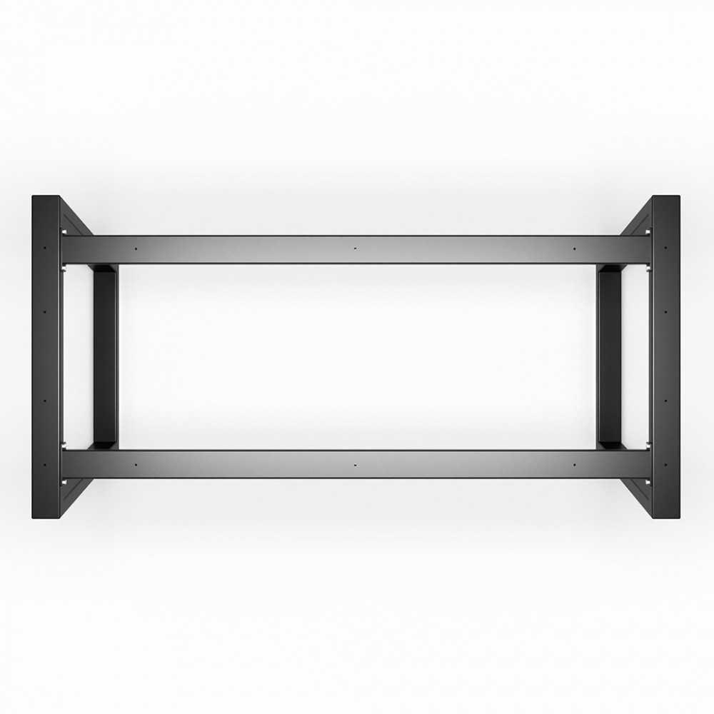 Table Legs, With Double Connecting Bar, Trapeizodal Shape TRIN2B8040 - Etsy