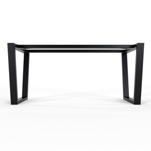 Table Legs, With Double Connecting Bar, Trapeizodal Shape TRIN2B8040 - Etsy