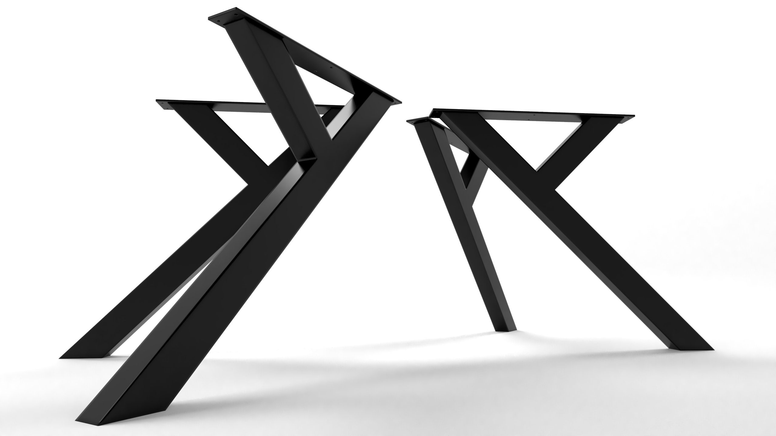 4x Y table legs industrial table legs legs industrial table | Etsy