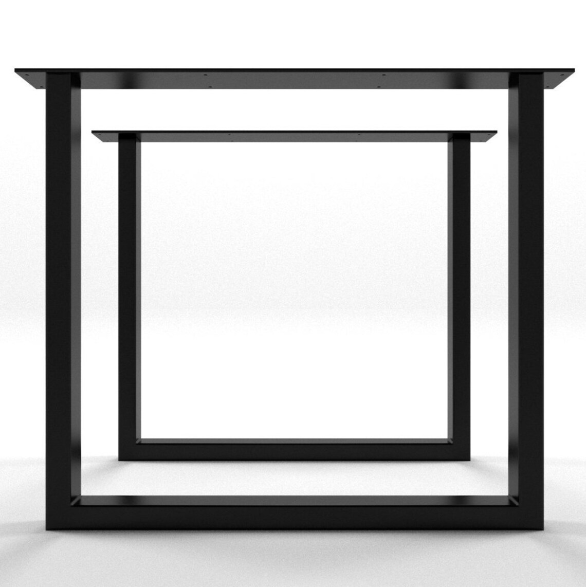 2x Feet Industrial Style Table Industrial Style Table Legs | Etsy