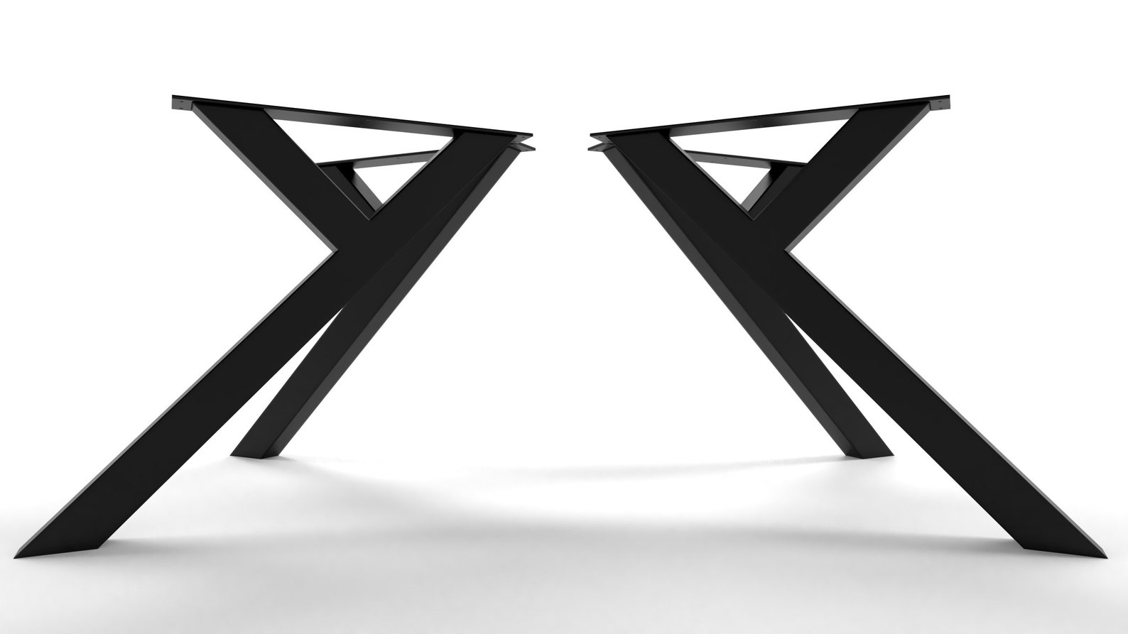 4x Y table legs industrial table legs legs industrial table | Etsy