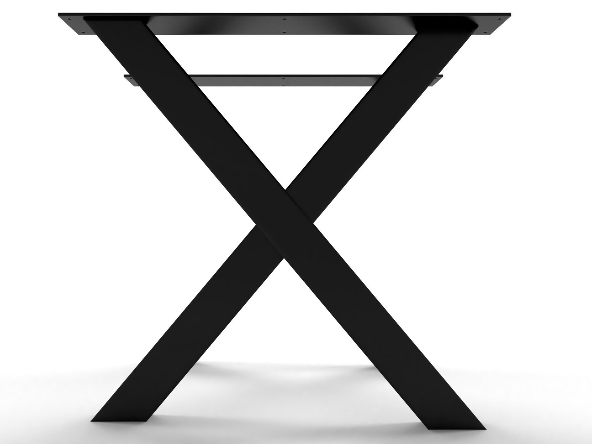 2x Metal Table Cross Legs in Shape in CROSS Industrial Design - Etsy