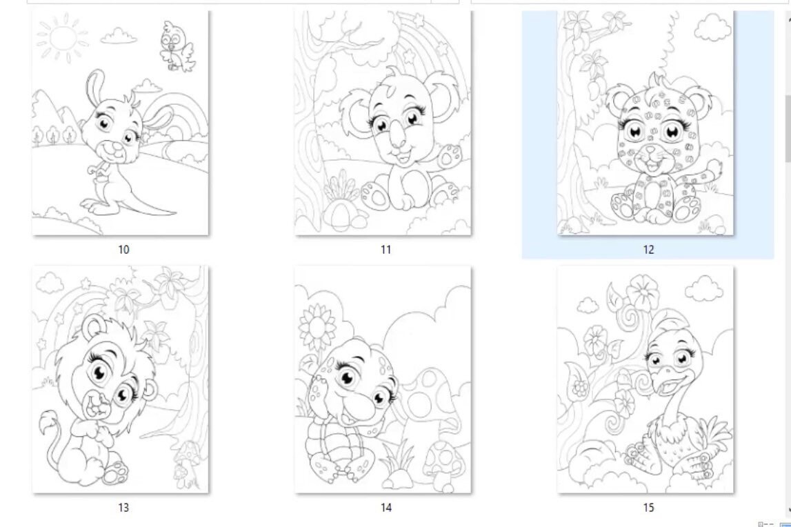 Animal Coloring Pages - 40 Printable Animal Coloring Pages for Boys ...