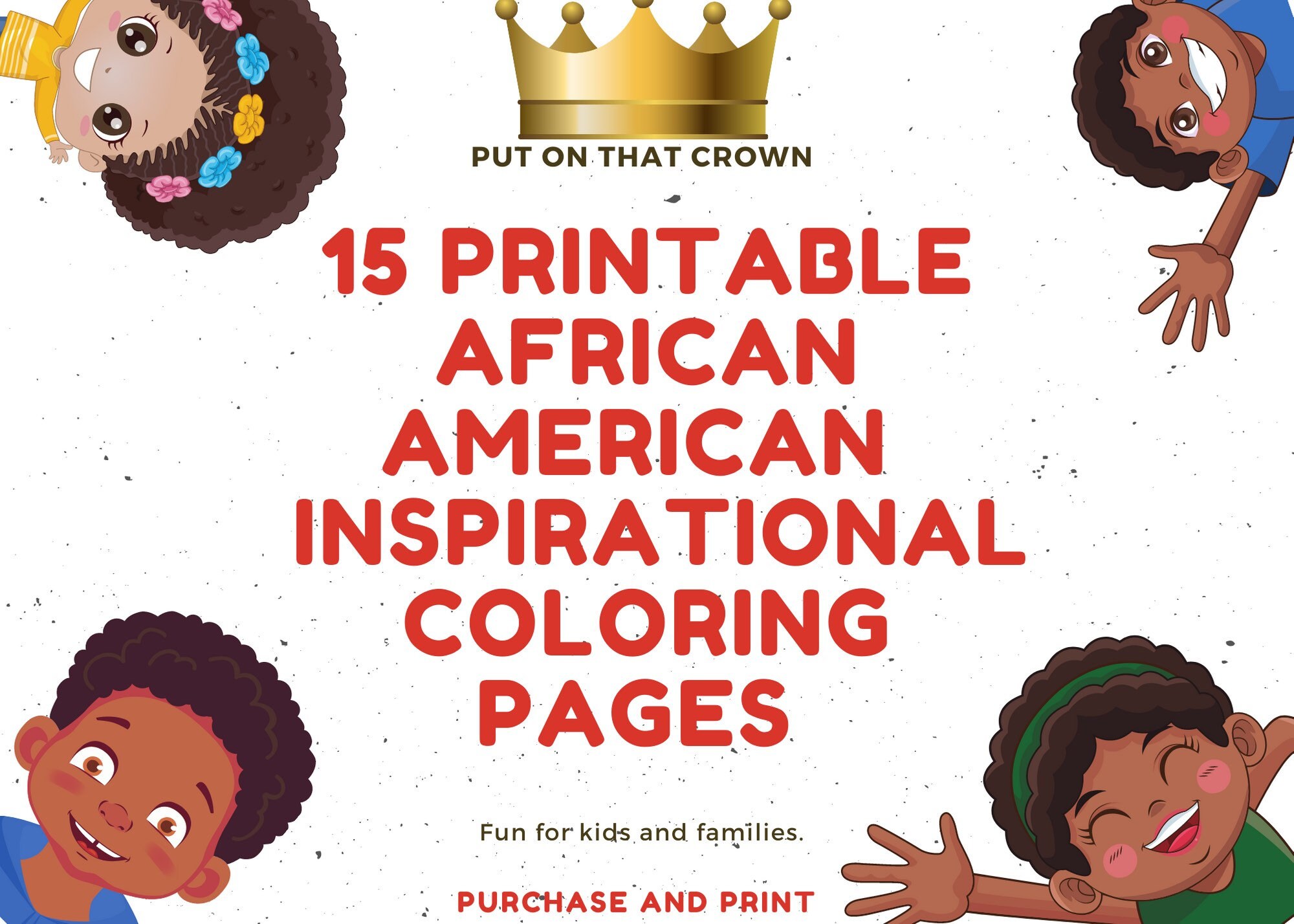 Put on That Crown Coloring Book: Inspirational and Empowering Coloring ...