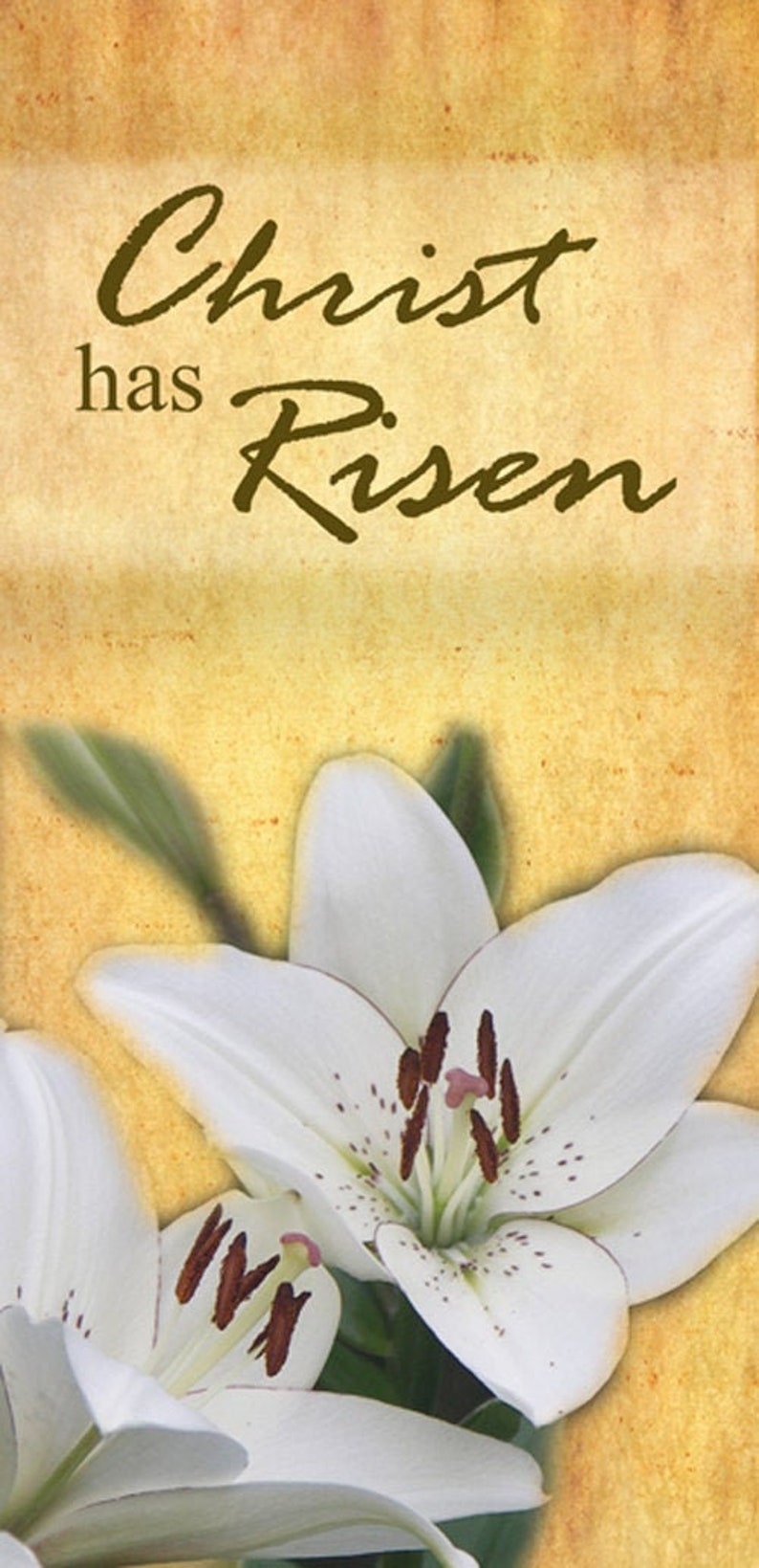 Christ Has Risen / Church or Personal Banners for Your Home or Office ...