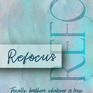 Reset / Refocus / Relax / Reveal / Renew - Set of 5 Banners (G920) - Etsy