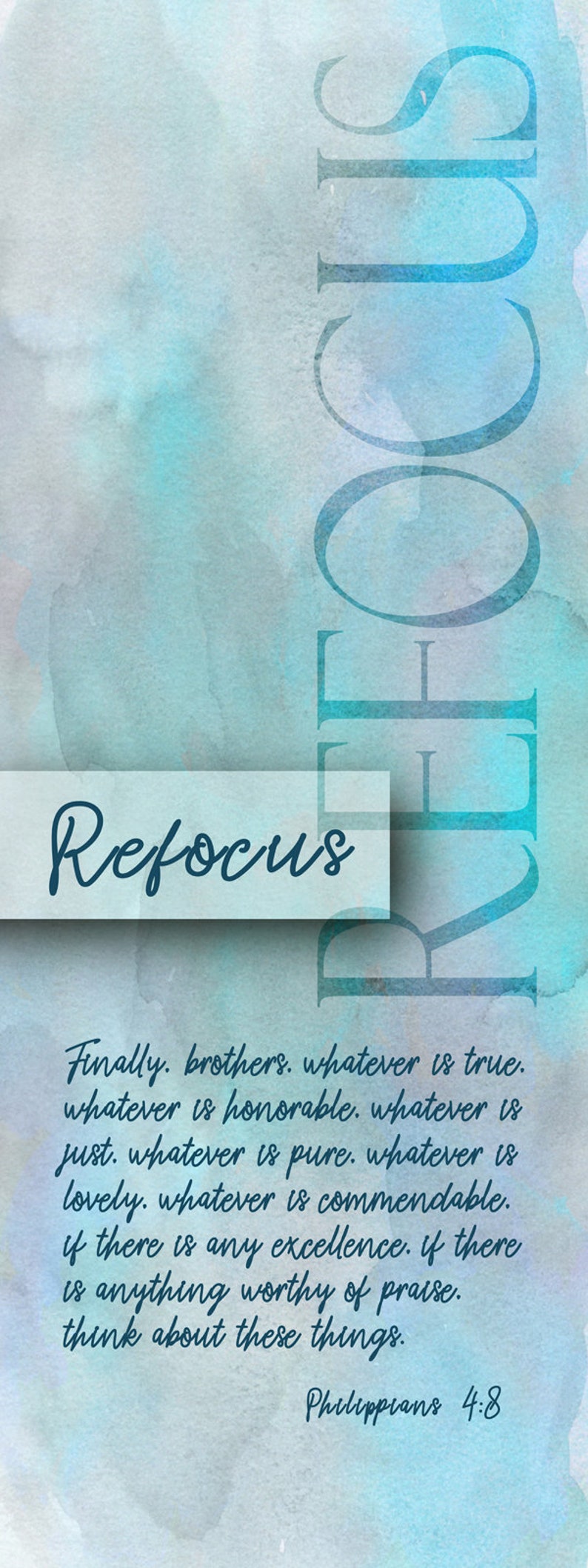 Reset / Refocus / Relax / Reveal / Renew - Set of 5 Banners (G920) - Etsy