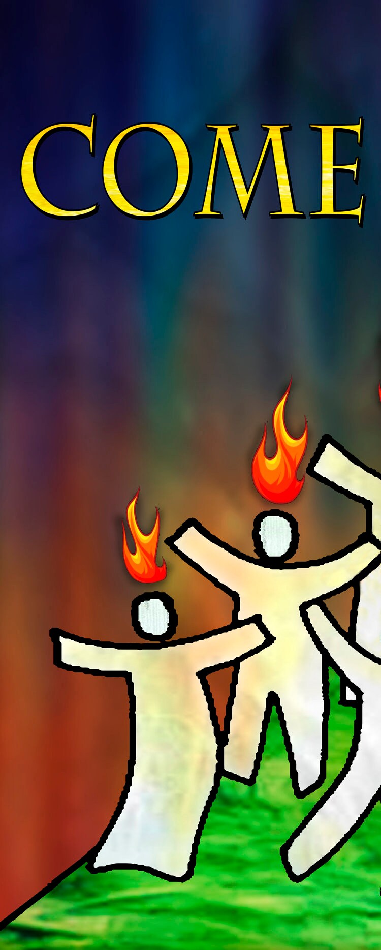 Come Holy Spirit / Set of 3 Banners (G1618) - Etsy