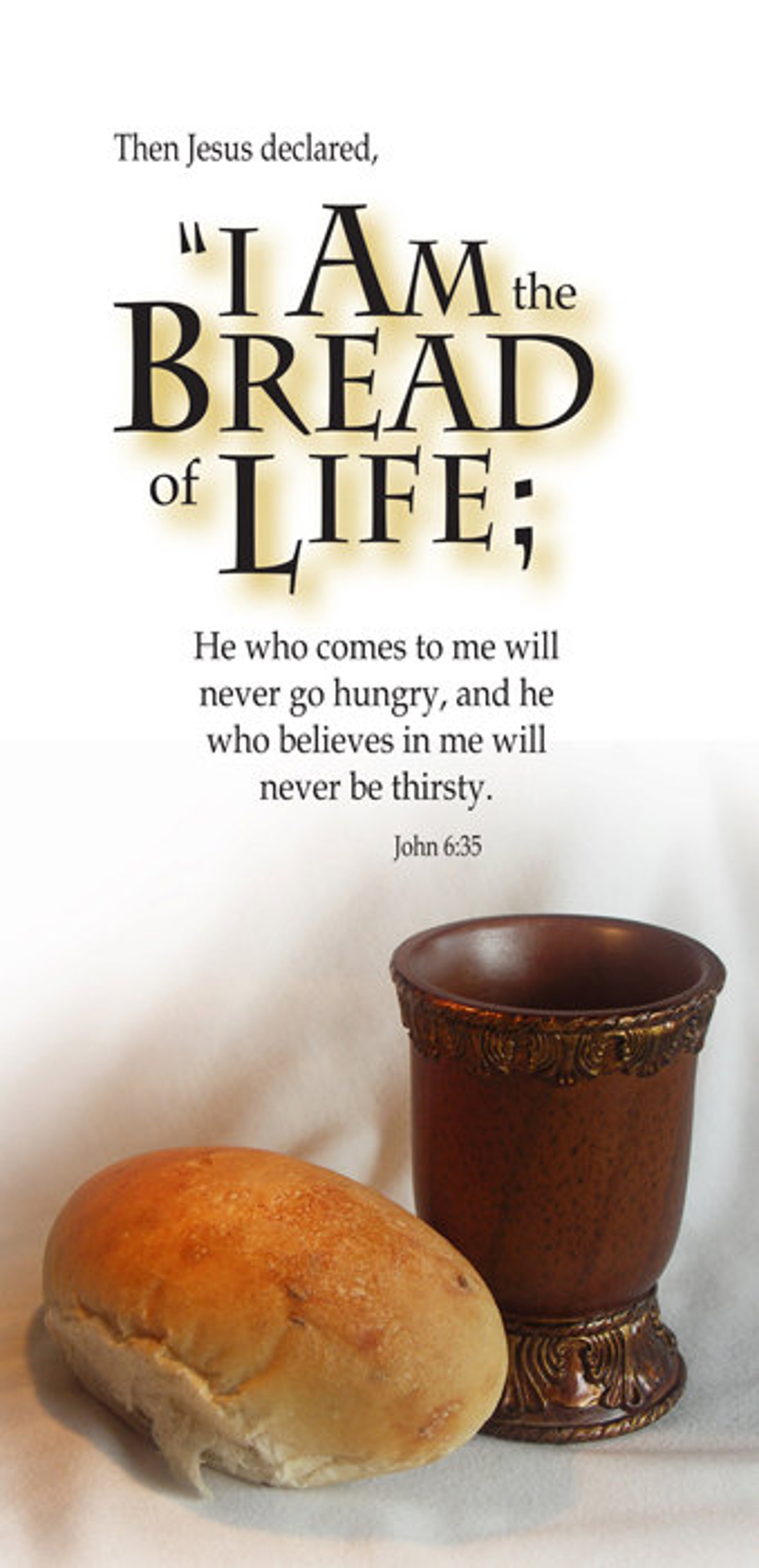 Bread of Life / Church or Personal Banners for Your Home or Office ...