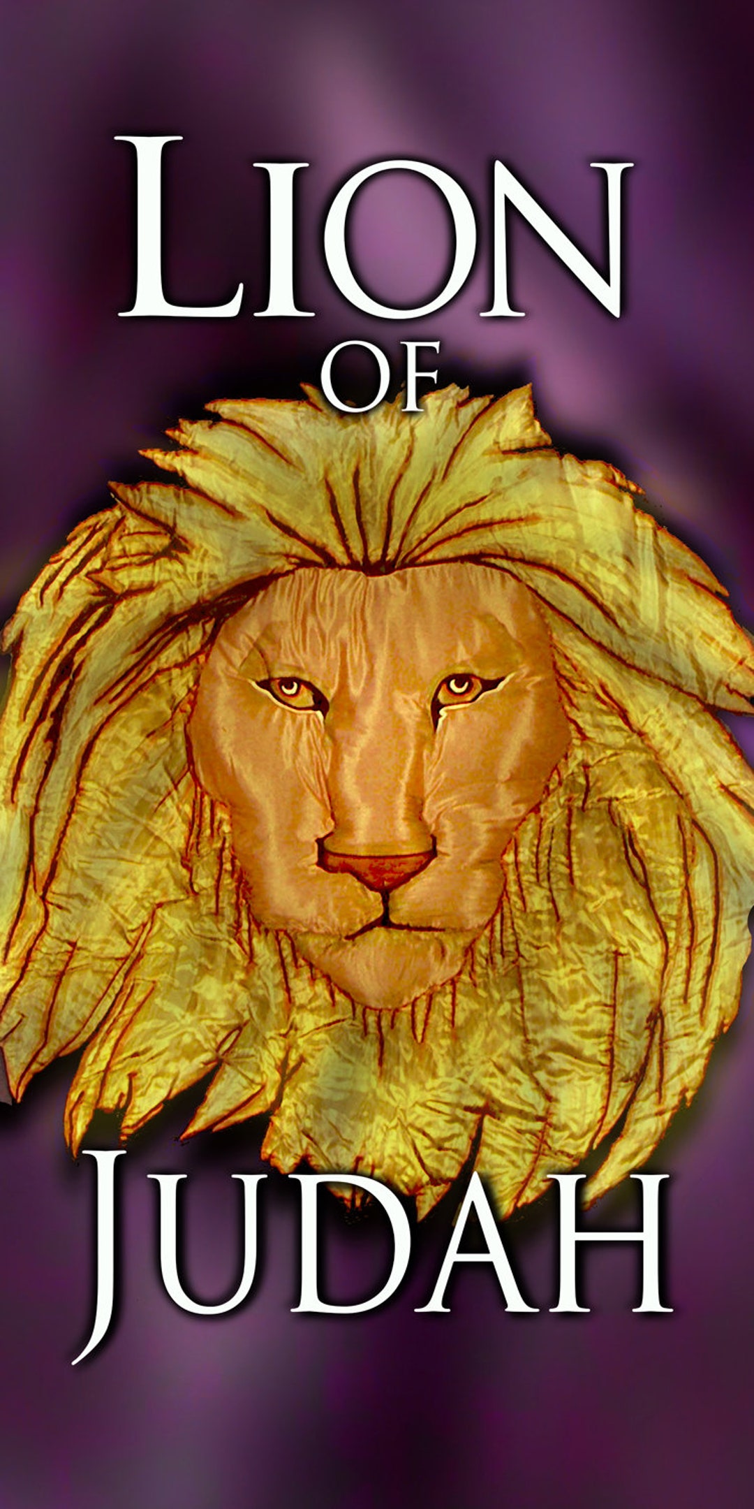 Lion of Judah 2 / Church or Personal Banners for Your Home or Office ...