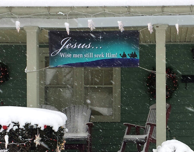 Rejoice . . . He is Risen / Yard Banner (G811-1) - Etsy