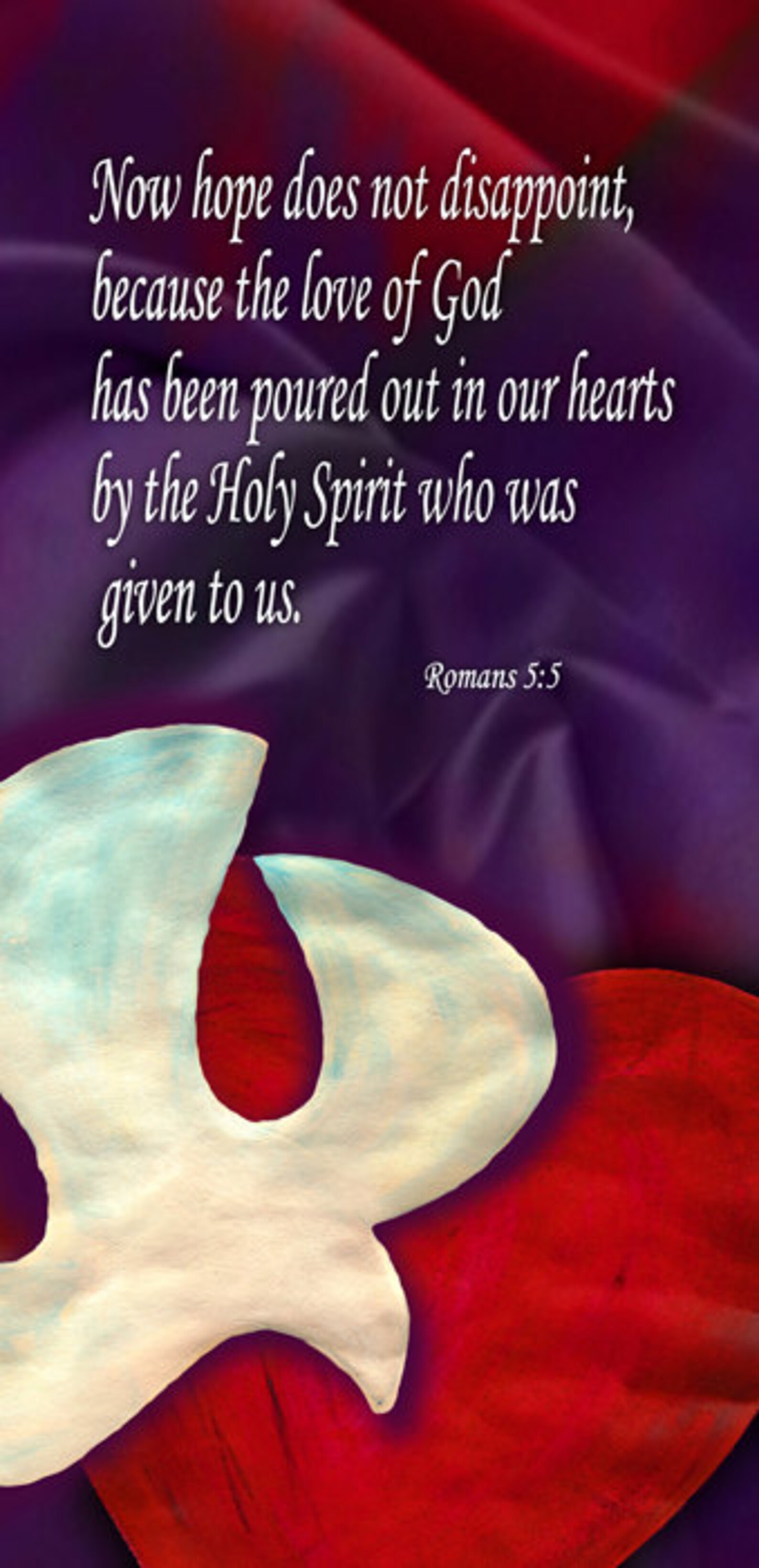 Hope With the Holy Spirit / Church or Personal Banners for Your Home or ...