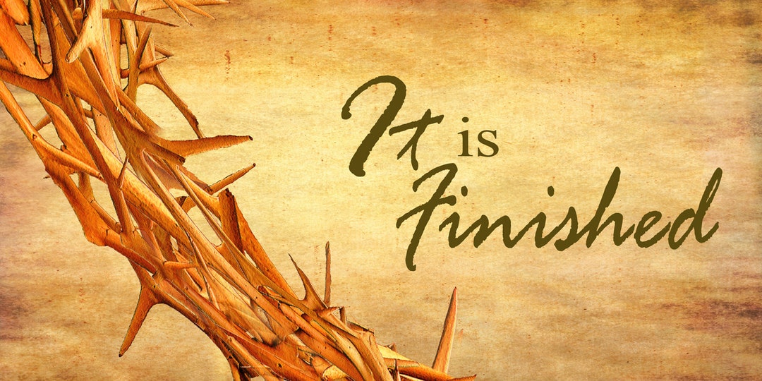 It is Finished (BNH4896-G720-1) - Etsy