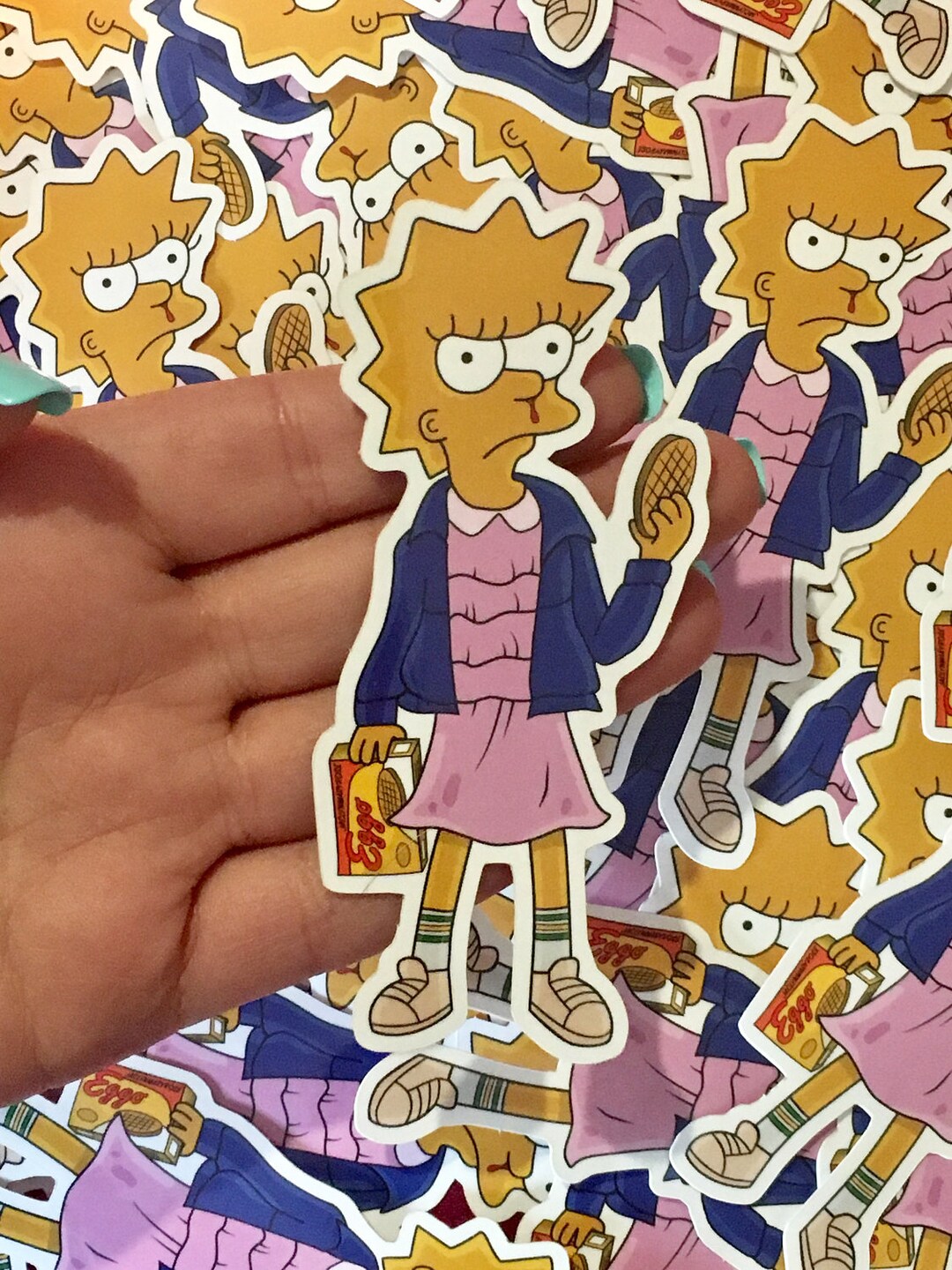 Strange Lisa Vinyl Sticker - Etsy