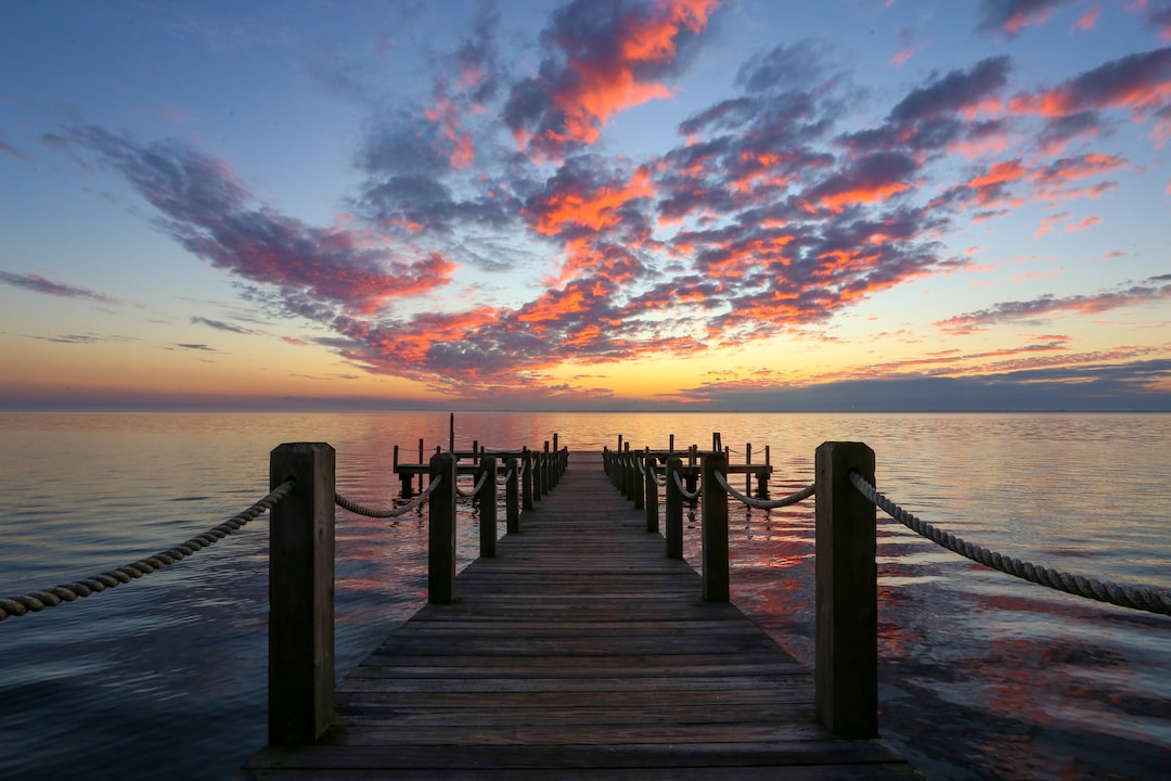 Outer Banks Duck North Carolina Docks Pier Sunset Golden Hour Print ...