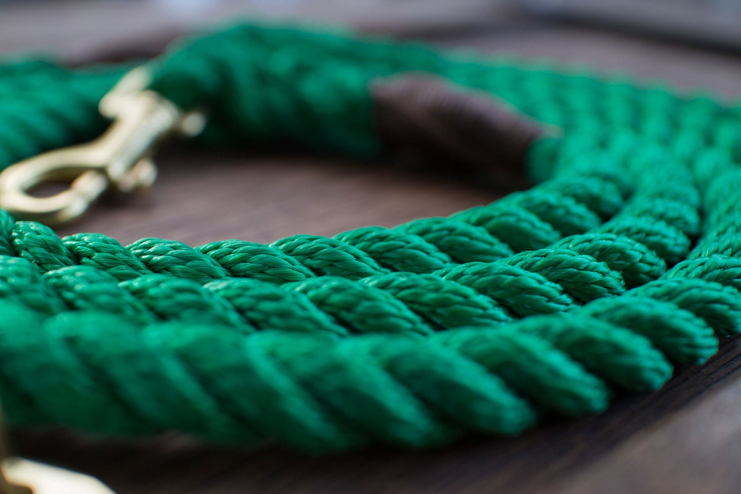 Leafy Green Rope Dog Leash // Rope Dog Lead Strong Dog Leash - Etsy
