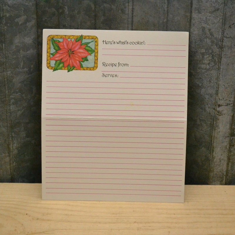 Blank Recipe Cards - Etsy