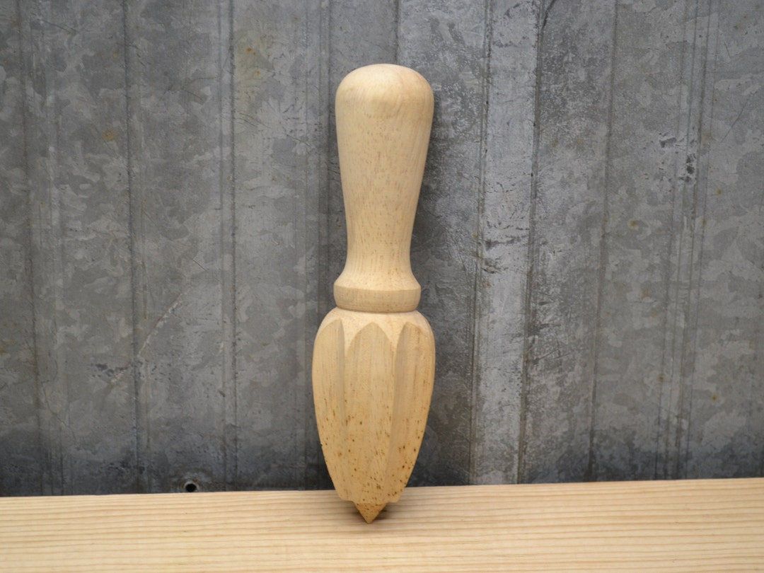 Vintage Wooden Juice Reamer Wood Reamer Hand Held Reamer Wooden Juicer ...