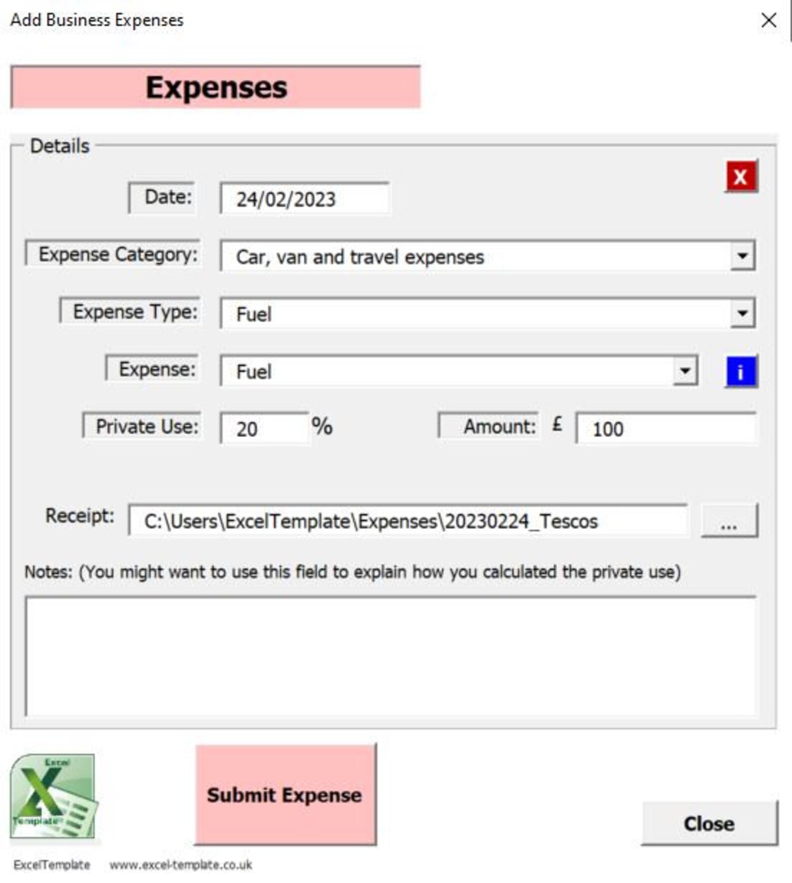 Accounting Small Business Finance Bookkeeping Self Employed Excel ...