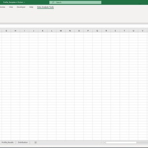 Simple Data Profiling Spreadsheet, Analysis, Data Quality, Stats, Microsoft Excel - Etsy