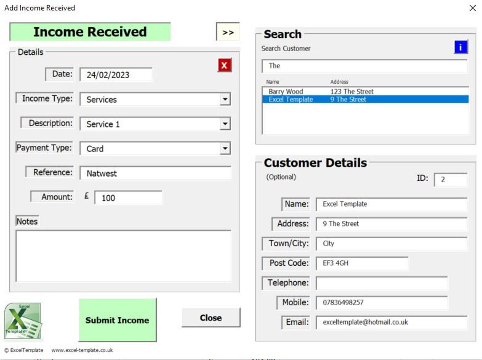 Accounting Small Business Finance Bookkeeping Self Employed Excel ...