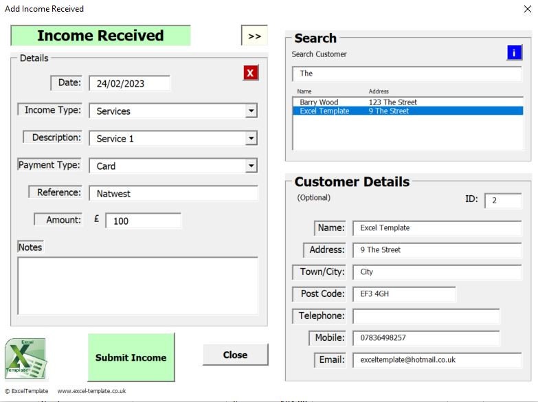 Accounting Small Business Finance Bookkeeping Self Employed Excel ...