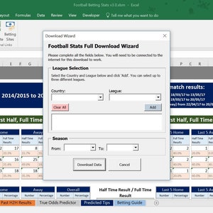 Football Soccer Betting Odds Statistics. Fully automated | Etsy