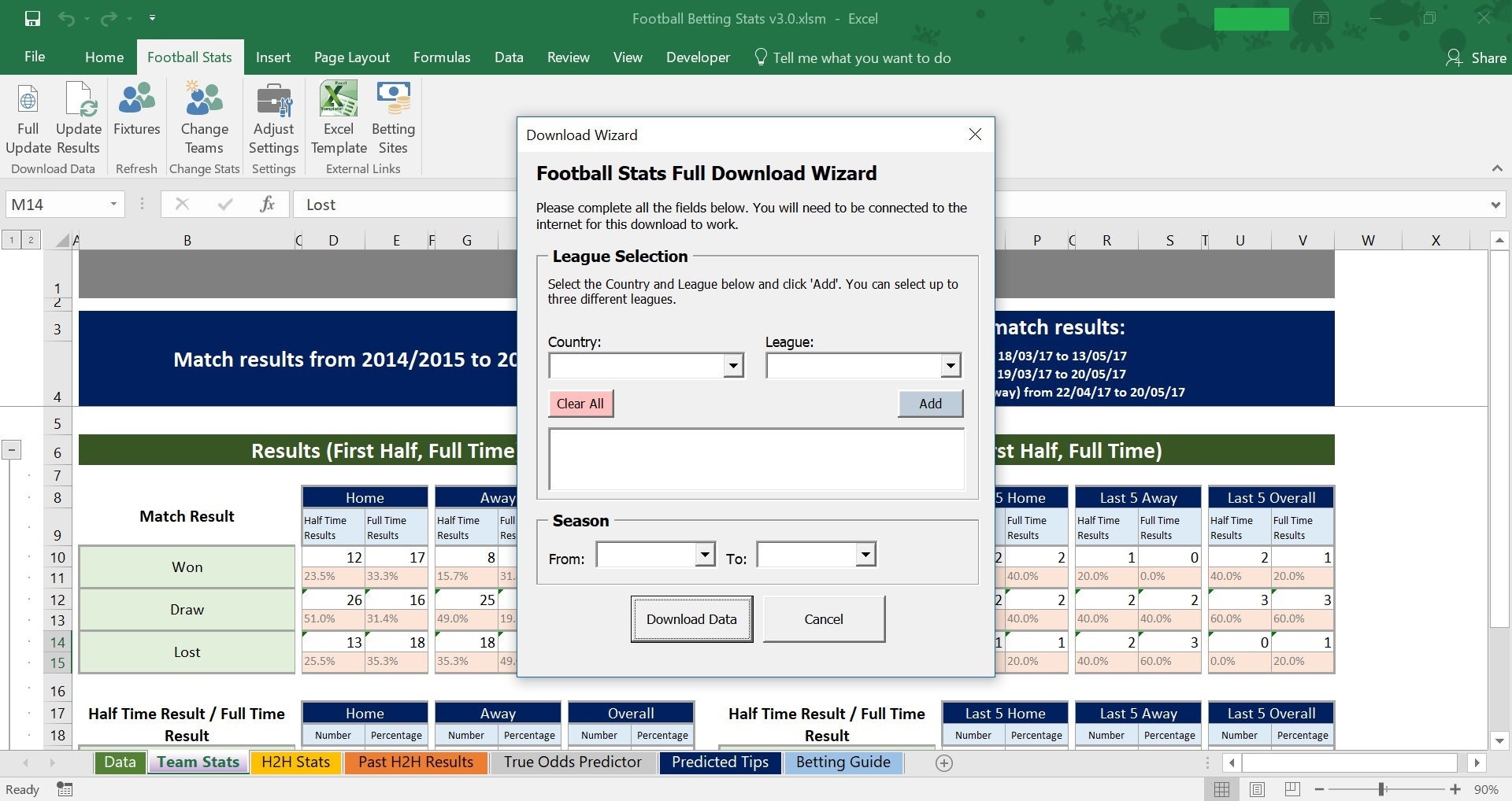 Football Soccer Betting Odds Statistics. Fully automated | Etsy