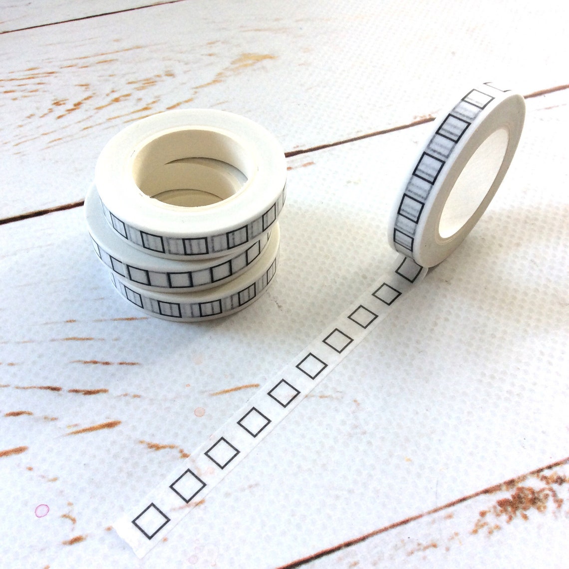 Bujo Check List Washi Tape/ Bullet Journal Boxes Journal Thin - Etsy UK