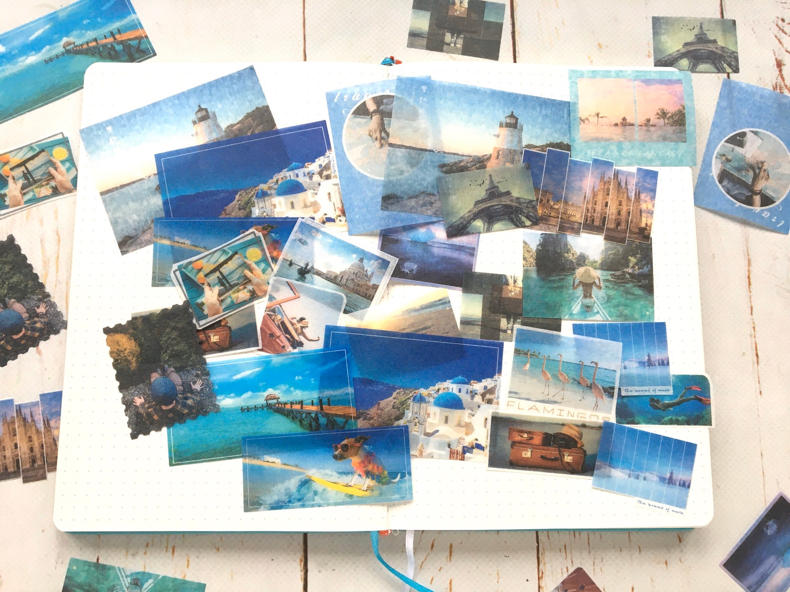 Travel Journal / Holiday Vacation Lifestyle Sticker Set of 40/ - Etsy