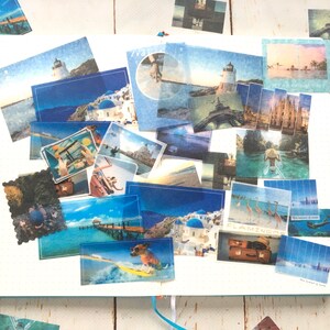 Travel Journal / Holiday Vacation Lifestyle Sticker set of 40/ | Etsy
